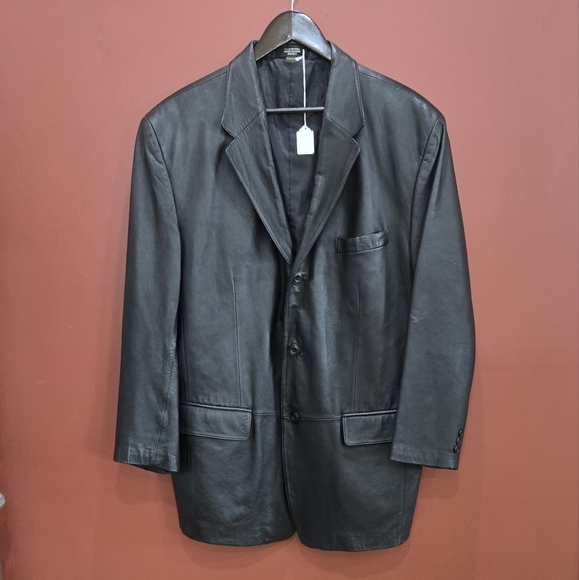 jf j.ferrar | Jackets & Coats | Leather Sportcoat By J Ferrar | Poshmark